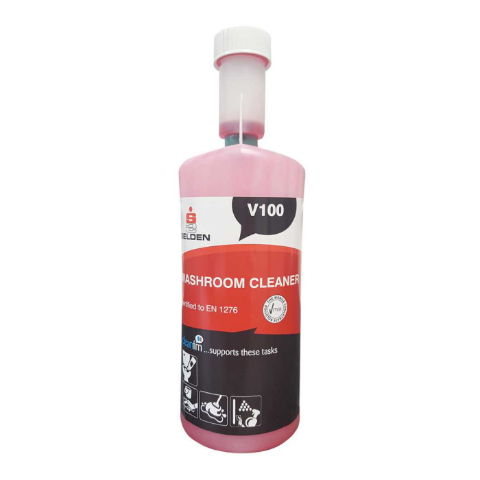 Vmix V100 Washroom Cleaner 1 Litre | Janitorial Direct