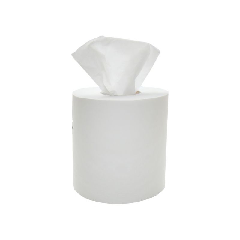 White Roll Centrefeed 2ply - 150m x 6 - Janitorial Direct