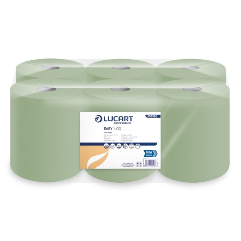 Dairy Green 2PLY Wiper Roll 363 sheet x6 | Janitorial Direct