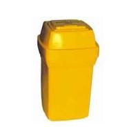 Nappy Bins 65 Litre Yellow - Janitorial Direct